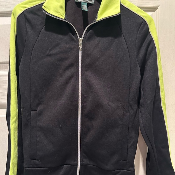 Ralph Lauren | Jackets & Coats | Nwot Ralph Lauren Black And Neon Green ...